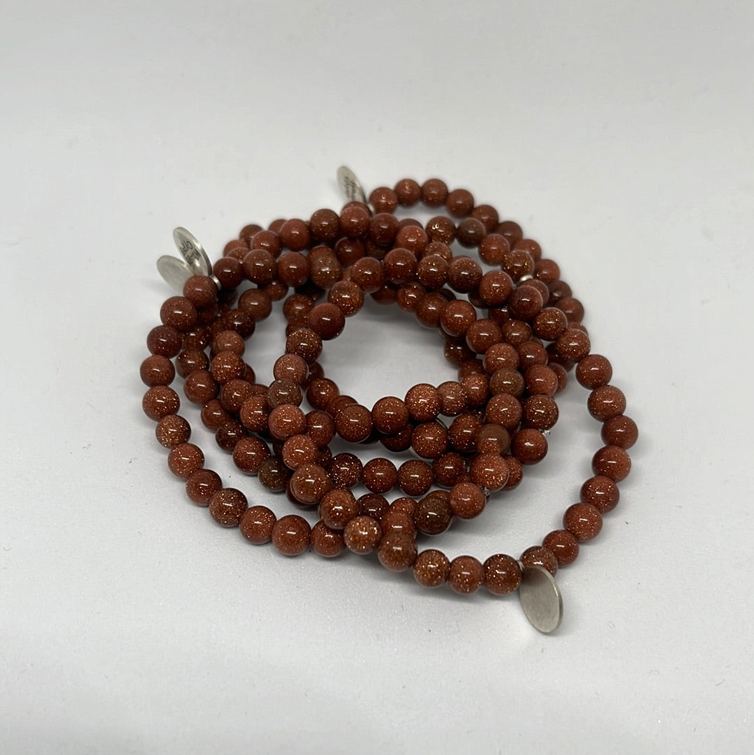6mm Sandstone Bracelets – Whispy Gypsy
